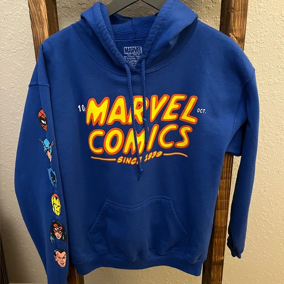 Marvel | Sweaters | Marvel Superheroes Hoodie For Adults | Poshmark